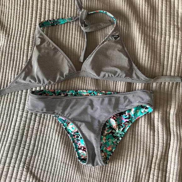 Roxy | Swim | Reversible Roxy Bikini | Poshmark